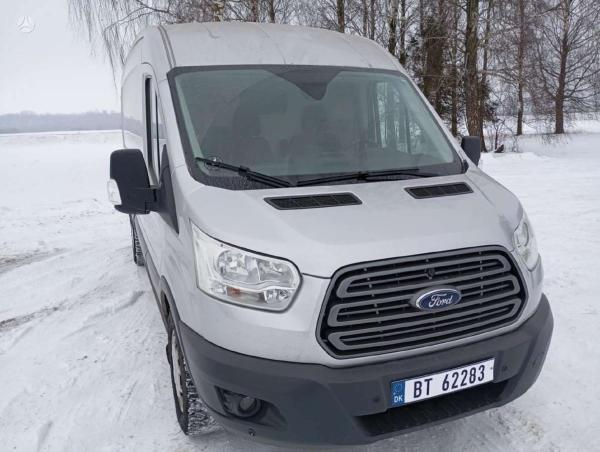 Grey Ford Transit 2018 in Jurbarkas, with an engine capacity of 2.00 L and mileage of 279 thousand km for 8977 €, photo 2 on AUTOMOTO.COM.LV