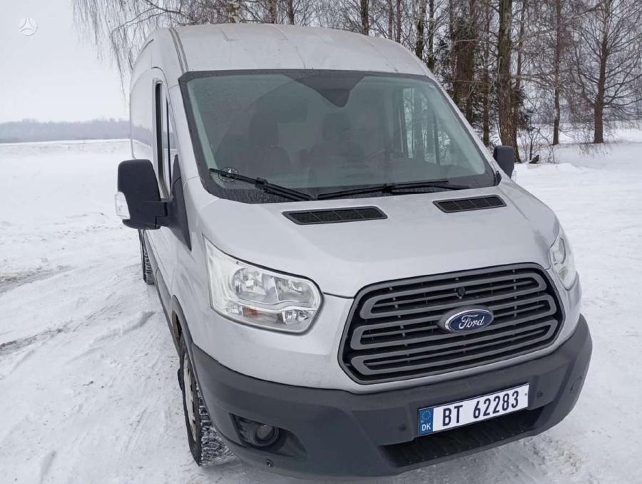 Grey Ford Transit 2018 in Jurbarkas, with an engine capacity of 2.00 L and mileage of 279 thousand km for 8977 €, photo 2 on AUTOMOTO.COM.LV