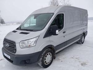 Grey Ford Transit 2018 in Jurbarkas, with an engine capacity of 2.00 L and mileage of 279 thousand km for 8977 €, photo 4 on AUTOMOTO.COM.LV