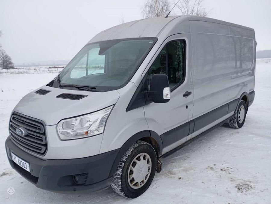 Grey Ford Transit 2018 in Jurbarkas, with an engine capacity of 2.00 L and mileage of 279 thousand km for 8977 €, photo 4 on AUTOMOTO.COM.LV