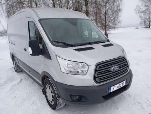 Grey Ford Transit 2018 in Jurbarkas, with an engine capacity of 2.00 L and mileage of 279 thousand km for 8977 €, photo 11 on AUTOMOTO.COM.LV