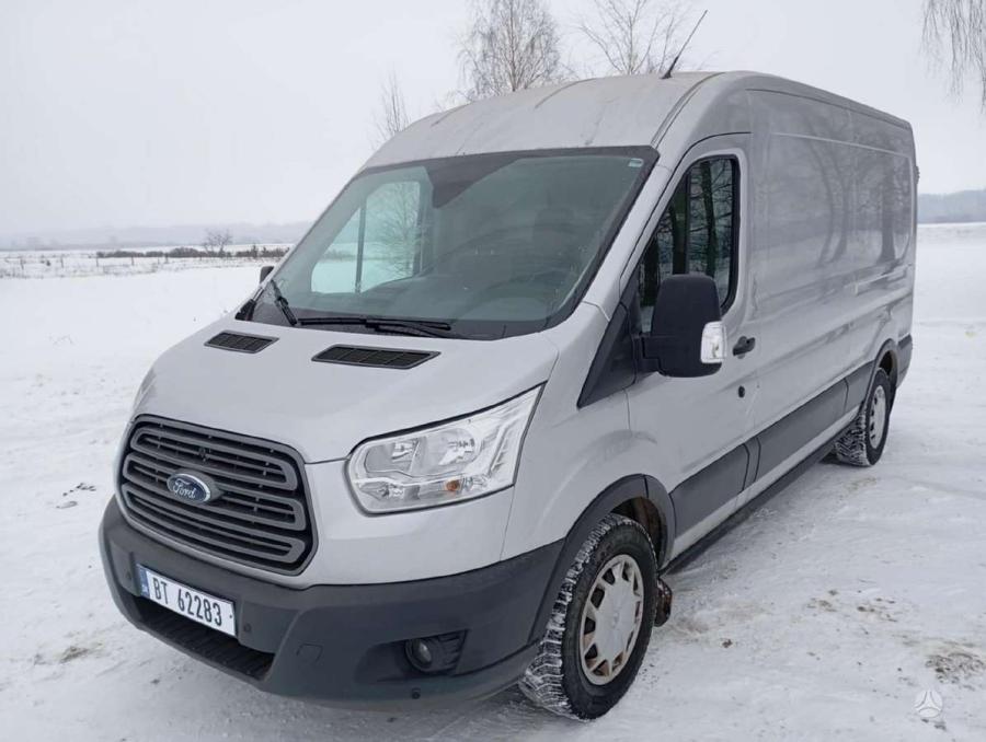 Grey Ford Transit 2018 in Jurbarkas, with an engine capacity of 2.00 L and mileage of 279 thousand km for 8977 €, photo 14 on AUTOMOTO.COM.LV