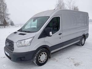 Grey Ford Transit 2018 in Jurbarkas, with an engine capacity of 2.00 L and mileage of 279 thousand km for 8977 €, photo 15 on AUTOMOTO.COM.LV