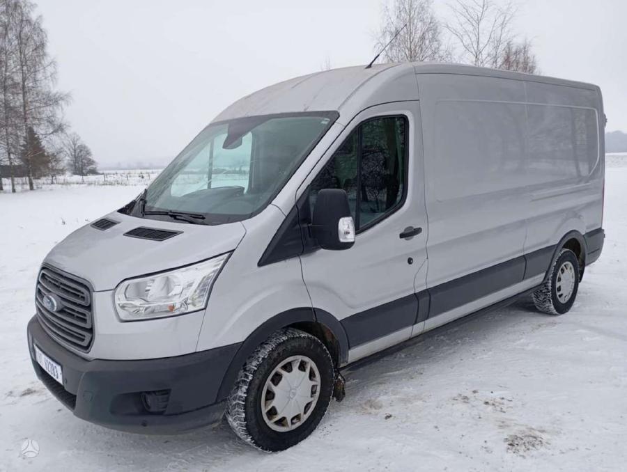 Grey Ford Transit 2018 in Jurbarkas, with an engine capacity of 2.00 L and mileage of 279 thousand km for 8977 €, photo 15 on AUTOMOTO.COM.LV