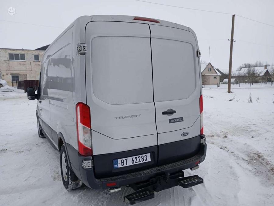 Grey Ford Transit 2018 in Jurbarkas, with an engine capacity of 2.00 L and mileage of 279 thousand km for 8977 €, photo 18 on AUTOMOTO.COM.LV