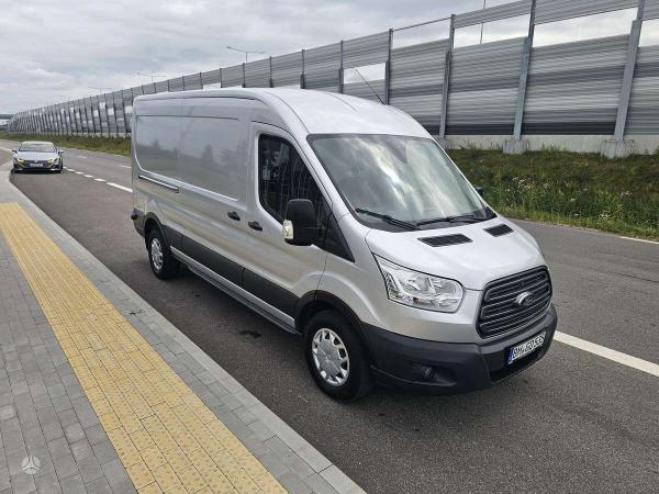 Grey Ford Transit 2019 in Marijampole, with an engine capacity of 2.00 L and mileage of 216 thousand km for 11800 €, photo 2 on AUTOMOTO.COM.LV