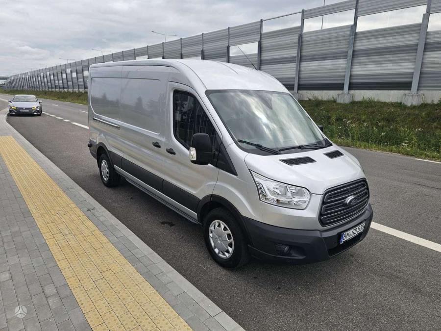 Grey Ford Transit 2019 in Marijampole, with an engine capacity of 2.00 L and mileage of 216 thousand km for 11800 €, photo 3 on AUTOMOTO.COM.LV