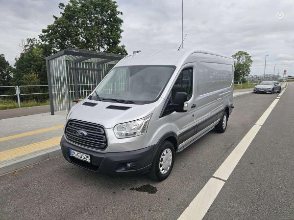 Grey Ford Transit 2019 in Marijampole, with an engine capacity of 2.00 L and mileage of 216 thousand km for 11800 €, photo 10 on AUTOMOTO.COM.LV