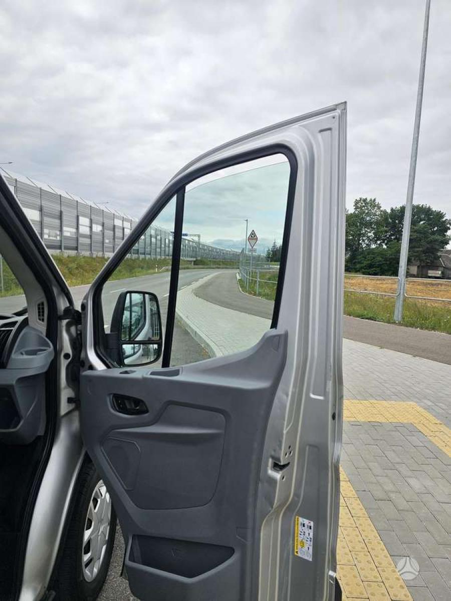 Grey Ford Transit 2019 in Marijampole, with an engine capacity of 2.00 L and mileage of 216 thousand km for 11800 €, photo 14 on AUTOMOTO.COM.LV