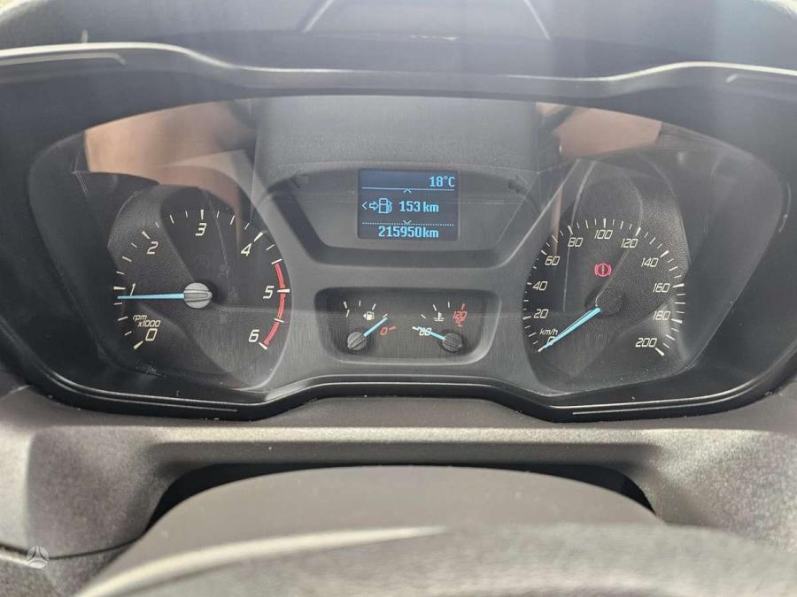 Grey Ford Transit 2019 in Marijampole, with an engine capacity of 2.00 L and mileage of 216 thousand km for 11800 €, photo 16 on AUTOMOTO.COM.LV