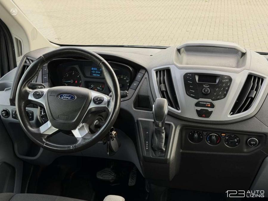 Grey Ford Transit 2019 in Taurage, with an engine capacity of 2.00 L and mileage of 150 thousand km for 14200 €, photo 14 on AUTOMOTO.COM.LV