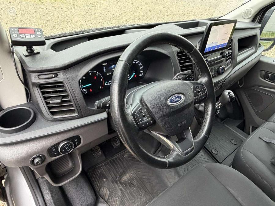 Grey Ford Transit 2020 in Kaunas, with an engine capacity of 2.00 L and mileage of 335 thousand km for 16819 €, photo 11 on AUTOMOTO.COM.LV