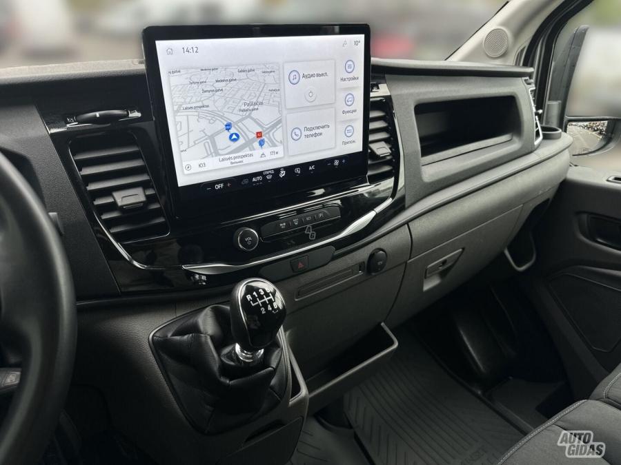 Pelēks Ford Transit 2024 Viļņa, ar dzinēja tilpumu 2.00 L un nobraukumu 31 tūkst. km par 29900 €, foto 15 vietnē AUTOMOTO.COM.LV