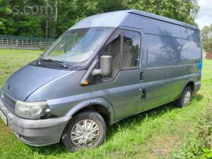 Grey Ford Transit 2001 in Daugavpils, with an engine capacity of 2.00 L and mileage of 335 thousand km for 450 €, photo 2 on AUTOMOTO.COM.LV