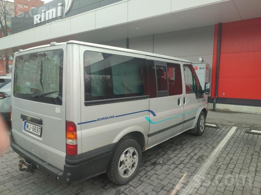 Grey Ford Transit 2003 in Riga, with an engine capacity of 2.00 L and mileage of 271 thousand km for 3500 €, photo 5 on AUTOMOTO.COM.LV