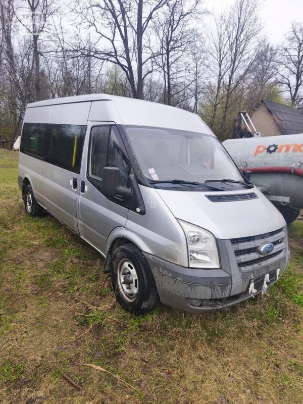 Grey Ford Transit 2006 in Kaunas, with an engine capacity of 2.40 L and mileage of 185 thousand km for 1500 €, photo 2 on AUTOMOTO.COM.LV