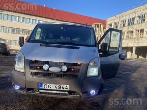 Grey Ford Transit 2007 in Liepaja, with an engine capacity of 2.20 L and mileage of 321 thousand km for 3100 €, photo  on AUTOMOTO.COM.LV