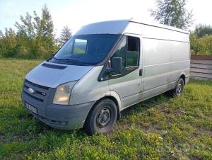 Grey Ford Transit 2007 in Riga, with an engine capacity of 2.20 L and mileage of 447 thousand km for 1350 €, photo  on AUTOMOTO.COM.LV