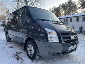 Grey Ford Transit 2008 in Riga, with an engine capacity of 2.20 L and mileage of 255 thousand km for 7280 €, photo  on AUTOMOTO.COM.LV