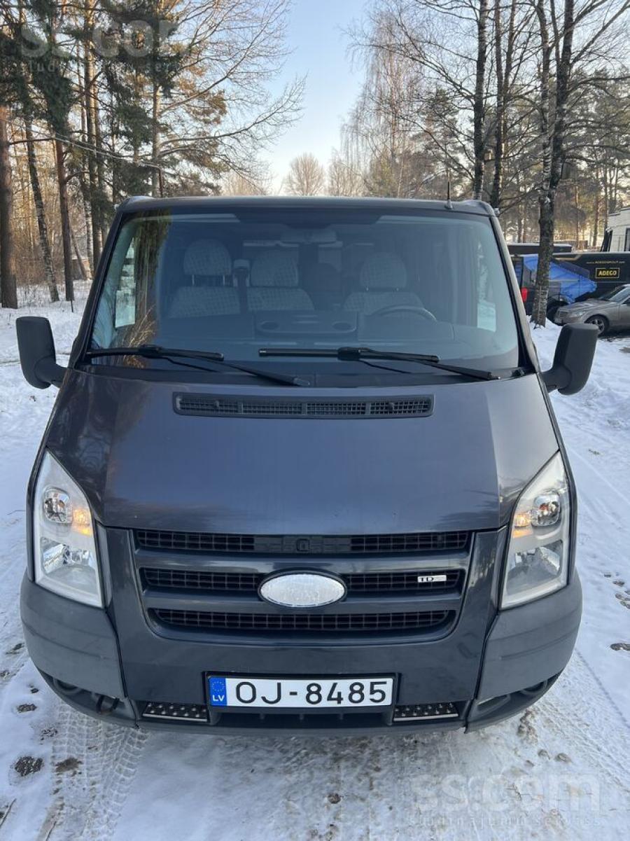 Pelēks Ford Transit 2008 Rīga, ar dzinēja tilpumu 2.20 L un nobraukumu 255 tūkst. km par 7280 €, foto 5 vietnē AUTOMOTO.COM.LV