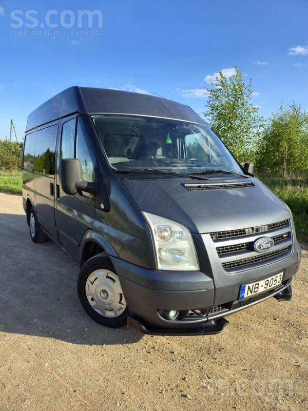 Grey Ford Transit 2008 in Riga, with an engine capacity of 2.20 L and mileage of 138 thousand km for 3550 €, photo 1 on AUTOMOTO.COM.LV