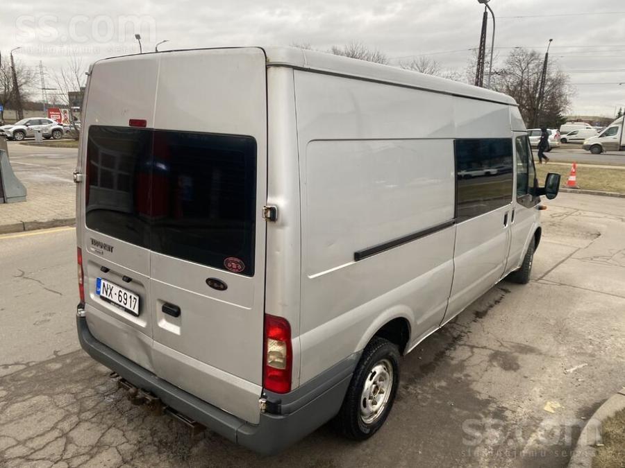 Grey Ford Transit 2010 in Riga, with an engine capacity of 2.20 L and mileage of 0 thousand km for 3200 €, photo 4 on AUTOMOTO.COM.LV