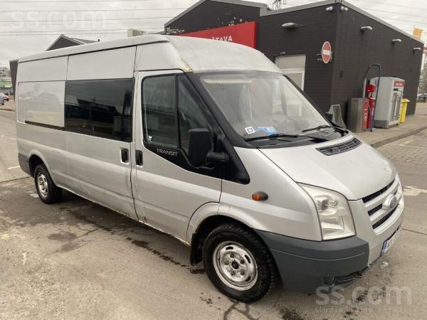 Grey Ford Transit 2010 in Riga, with an engine capacity of 2.20 L and mileage of 0 thousand km for 3200 €, photo 4 on AUTOMOTO.COM.LV