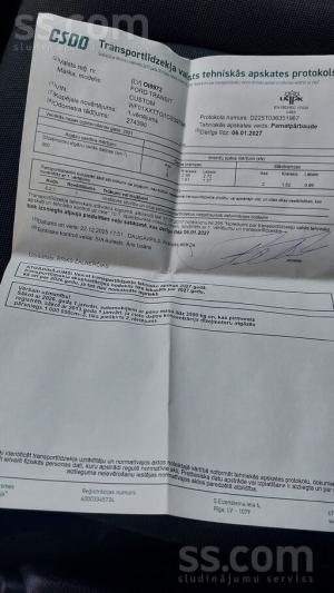 Серый Форд Транзит 2013 в Даугавпилс, объемом двигателя 2.20 л и пробегом 274 тыс. км за 7800 €, фото 23 на AUTOMOTO.COM.LV