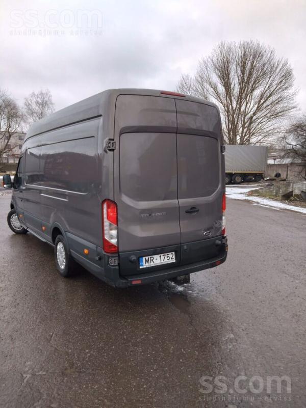 Grey Ford Transit 2015 in Riga, with an engine capacity of 2.20 L and mileage of 138 thousand km for 9500 €, photo 6 on AUTOMOTO.COM.LV