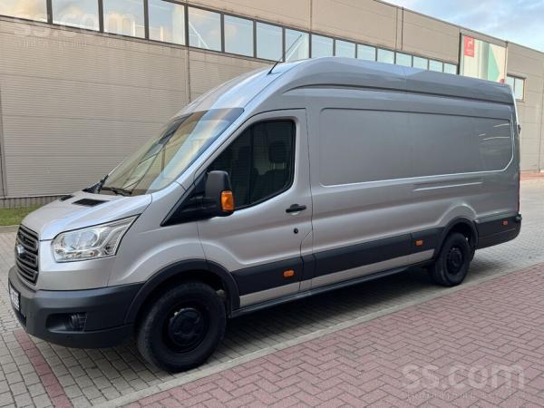 Grey Ford Transit 2015 in Riga, with an engine capacity of 2.20 L and mileage of 0 thousand km for 9200 €, photo 1 on AUTOMOTO.COM.LV