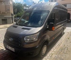 Grey Ford Transit 2015 in Riga, with an engine capacity of 2.20 L and mileage of 140 thousand km for 8000 €, photo  on AUTOMOTO.COM.LV