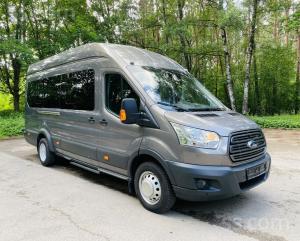 Grey Ford Transit 2016 in Riga, with an engine capacity of 2.20 L and mileage of 0 thousand km for 26900 €, photo  on AUTOMOTO.COM.LV