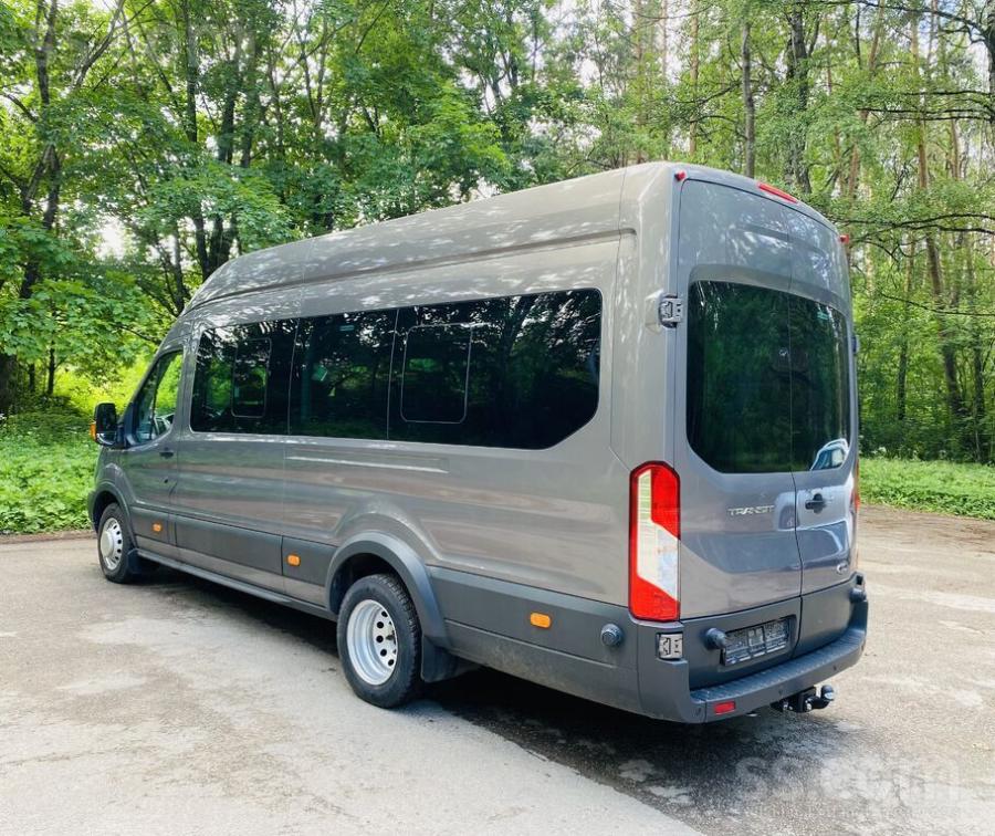 Grey Ford Transit 2016 in Riga, with an engine capacity of 2.20 L and mileage of 0 thousand km for 26900 €, photo 7 on AUTOMOTO.COM.LV