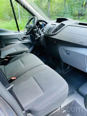 Grey Ford Transit 2016 in Riga, with an engine capacity of 2.20 L and mileage of 0 thousand km for 26900 €, photo 9 on AUTOMOTO.COM.LV