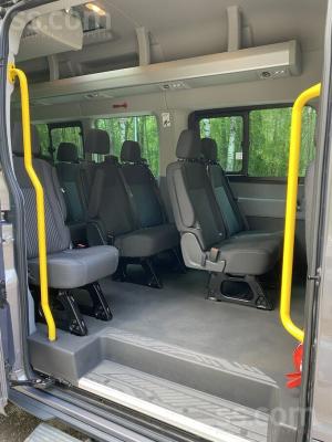 Grey Ford Transit 2016 in Riga, with an engine capacity of 2.20 L and mileage of 0 thousand km for 26900 €, photo 11 on AUTOMOTO.COM.LV