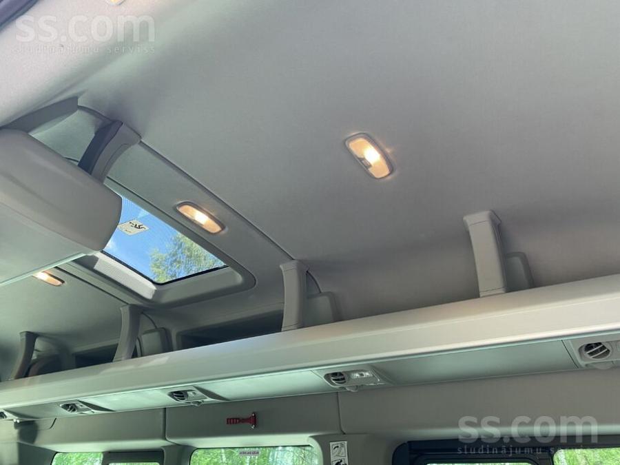 Grey Ford Transit 2016 in Riga, with an engine capacity of 2.20 L and mileage of 0 thousand km for 26900 €, photo 12 on AUTOMOTO.COM.LV