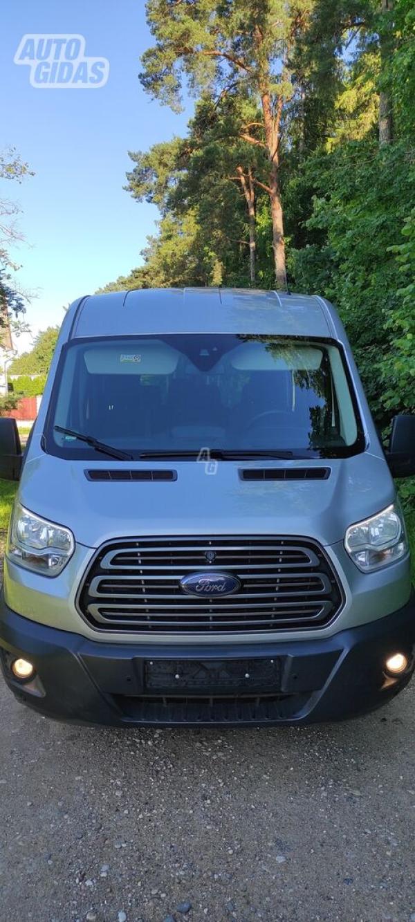 Grey Ford Transit 2016 in Jurbarkas, with an engine capacity of 2.20 L and mileage of 306 thousand km for 11700 €, photo 2 on AUTOMOTO.COM.LV