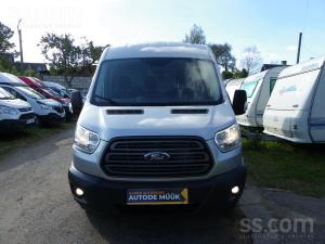 Grey Ford Transit 2017 in Valka, with an engine capacity of 2.00 L and mileage of 256 thousand km for 10600 €, photo 3 on AUTOMOTO.COM.LV