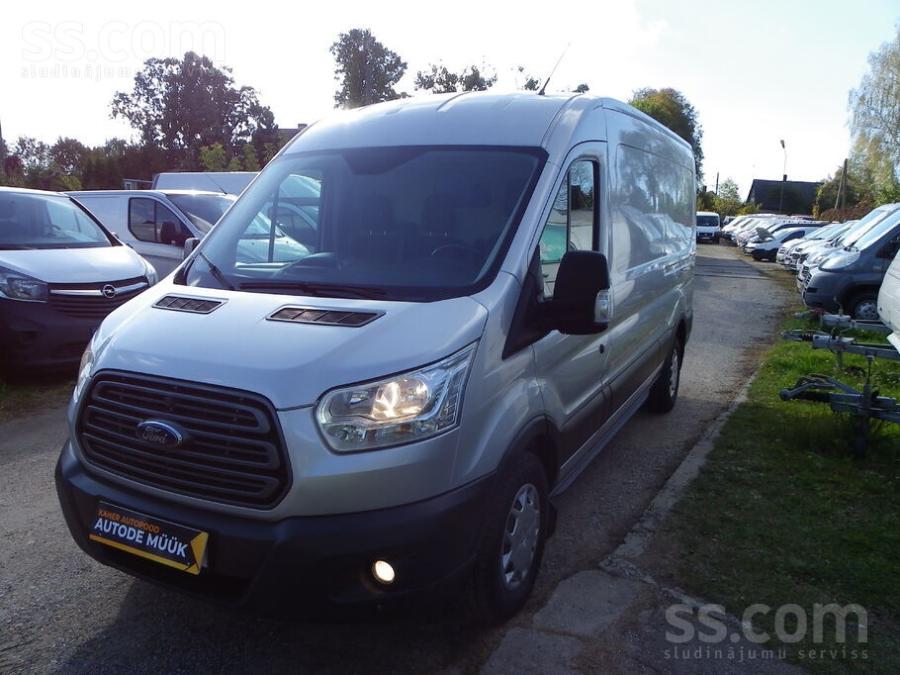 Grey Ford Transit 2017 in Valka, with an engine capacity of 2.00 L and mileage of 256 thousand km for 10600 €, photo 4 on AUTOMOTO.COM.LV