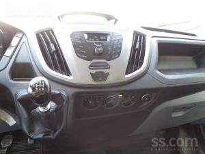 Grey Ford Transit 2017 in Valka, with an engine capacity of 2.00 L and mileage of 256 thousand km for 10600 €, photo 11 on AUTOMOTO.COM.LV