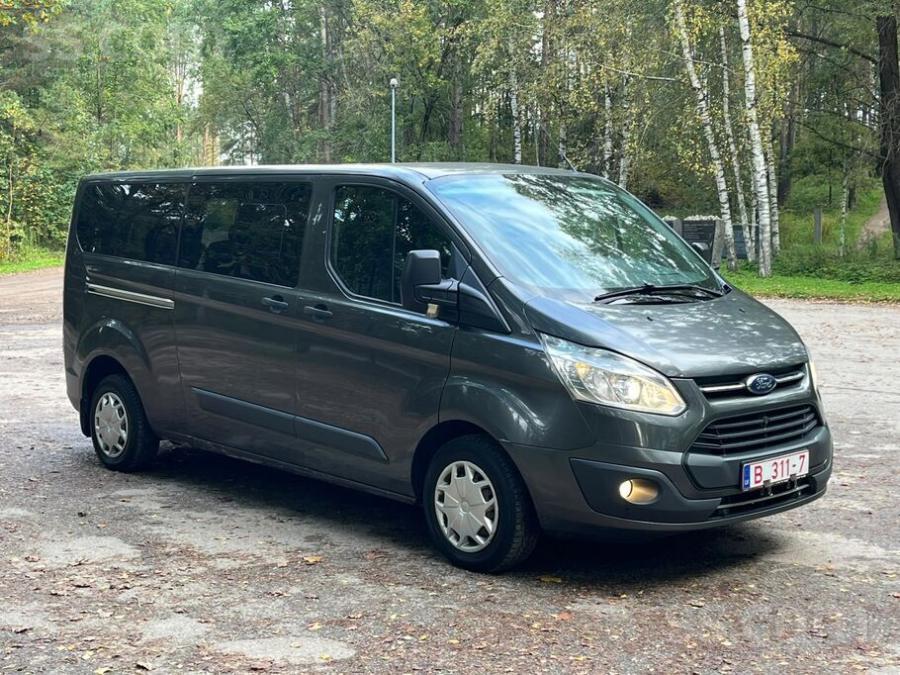 Grey Ford Transit 2017 in Riga, with an engine capacity of 2.00 L and mileage of 0 thousand km for 8399 €, photo 8 on AUTOMOTO.COM.LV