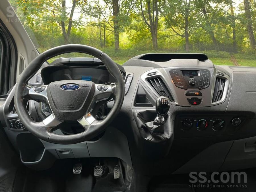 Grey Ford Transit 2017 in Riga, with an engine capacity of 2.00 L and mileage of 0 thousand km for 8399 €, photo 12 on AUTOMOTO.COM.LV