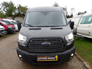 Grey Ford Transit 2017 in Valka, with an engine capacity of 2.00 L and mileage of 262 thousand km for 8900 €, photo 3 on AUTOMOTO.COM.LV