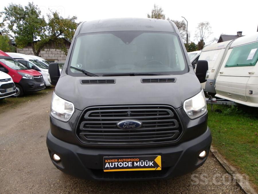 Grey Ford Transit 2017 in Valka, with an engine capacity of 2.00 L and mileage of 262 thousand km for 8900 €, photo 3 on AUTOMOTO.COM.LV