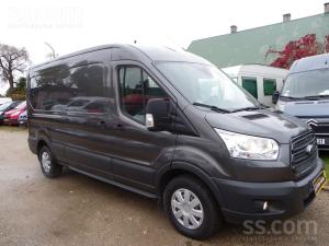 Grey Ford Transit 2017 in Valka, with an engine capacity of 2.00 L and mileage of 262 thousand km for 8900 €, photo 4 on AUTOMOTO.COM.LV