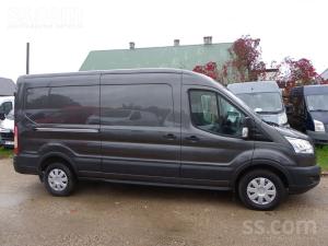 Grey Ford Transit 2017 in Valka, with an engine capacity of 2.00 L and mileage of 262 thousand km for 8900 €, photo 5 on AUTOMOTO.COM.LV