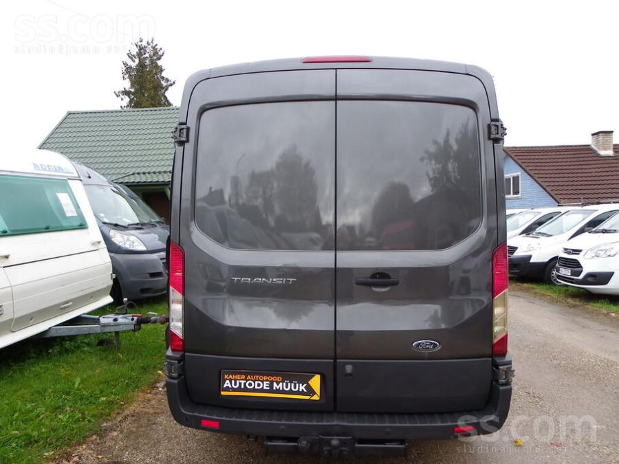 Grey Ford Transit 2017 in Valka, with an engine capacity of 2.00 L and mileage of 262 thousand km for 8900 €, photo 7 on AUTOMOTO.COM.LV