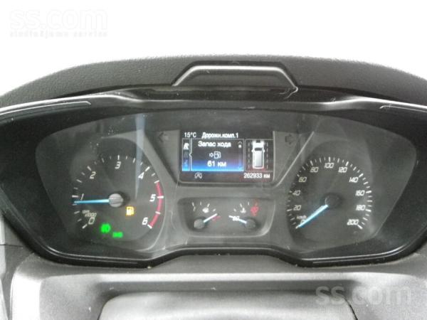 Grey Ford Transit 2017 in Valka, with an engine capacity of 2.00 L and mileage of 262 thousand km for 8900 €, photo 10 on AUTOMOTO.COM.LV
