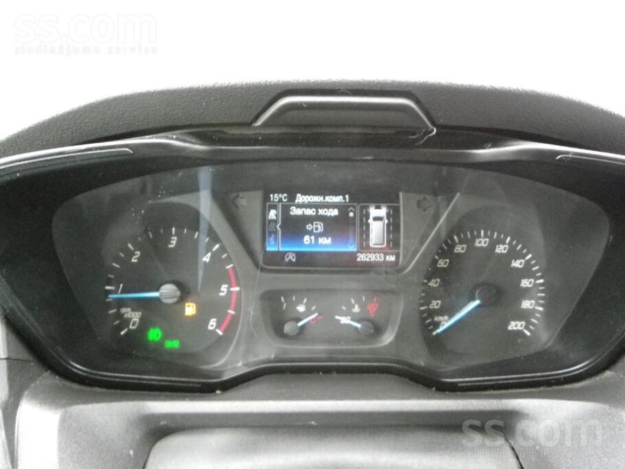 Grey Ford Transit 2017 in Valka, with an engine capacity of 2.00 L and mileage of 262 thousand km for 8900 €, photo 10 on AUTOMOTO.COM.LV