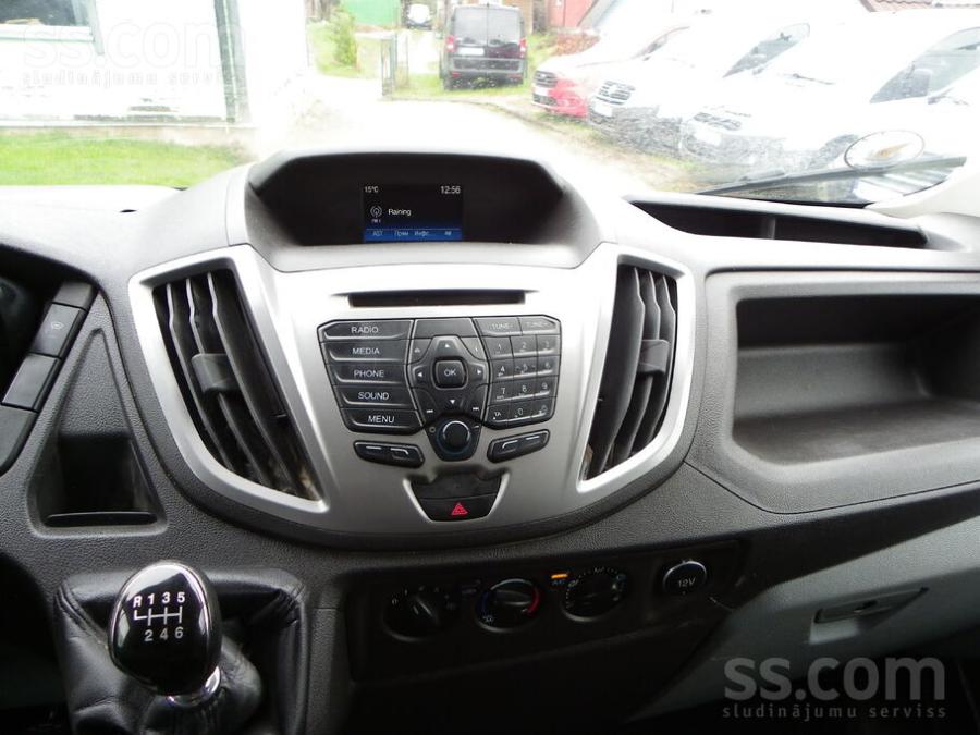 Grey Ford Transit 2017 in Valka, with an engine capacity of 2.00 L and mileage of 262 thousand km for 8900 €, photo 11 on AUTOMOTO.COM.LV